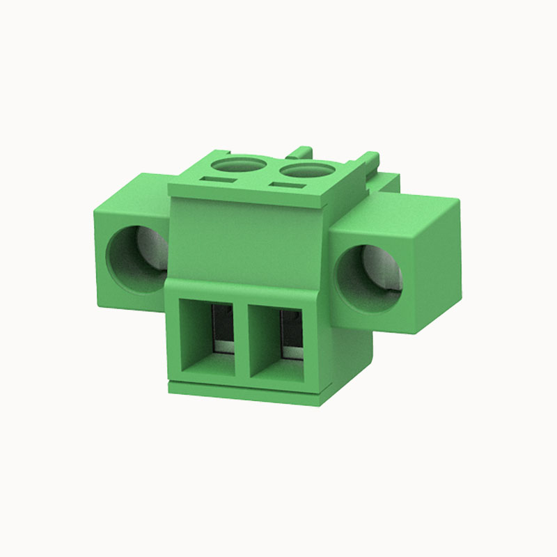 Pluggable Terminal Block With Flange | 3.5mm Pitch | FPC1.5-XX-350-00M ...