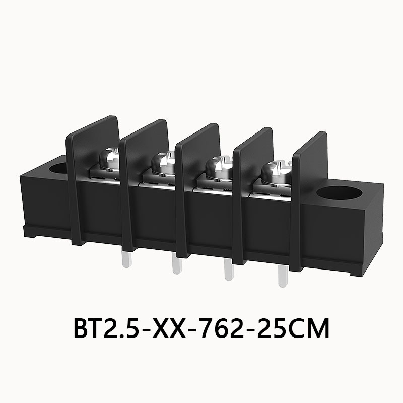 Barrier Terminal Block | 7.62mm Pitch | BT2.5-XX-762-05CM - AOSI ...