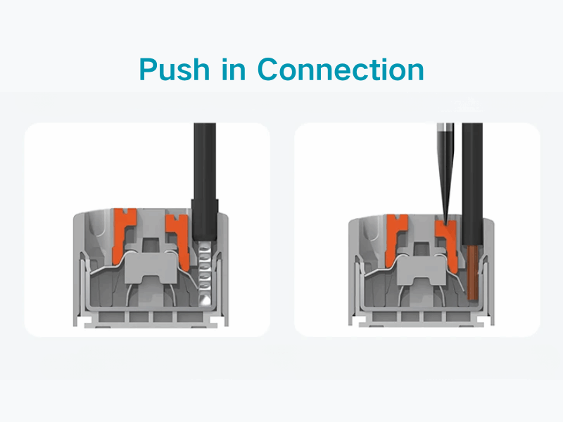 Push-in Electric Power Terminal Block - AOSI Terminal Blocks & Module ...