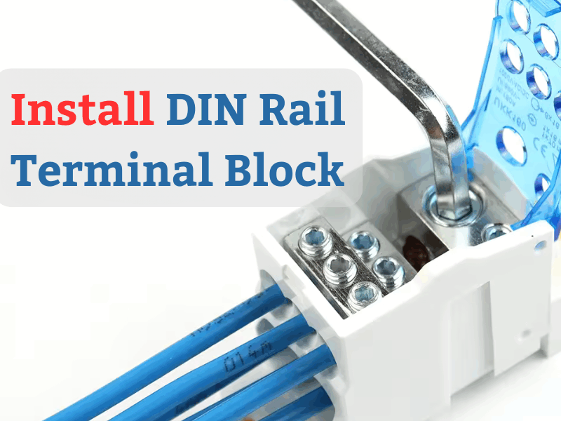 How to Install UKK DIN Rail Terminal Block？ - AOSI Terminal Blocks ...